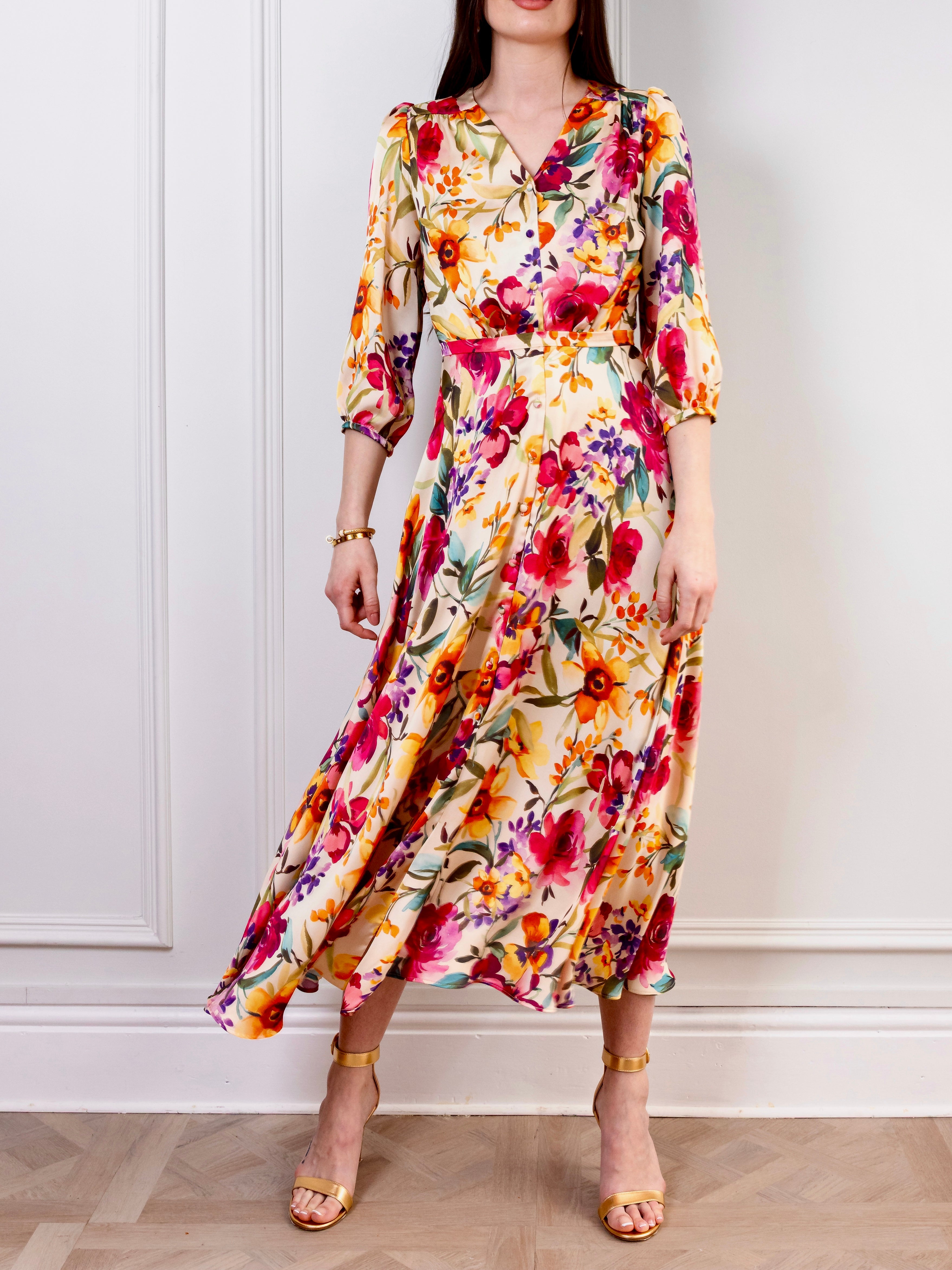 Cici dress - Summer rose – Claire Mischevani