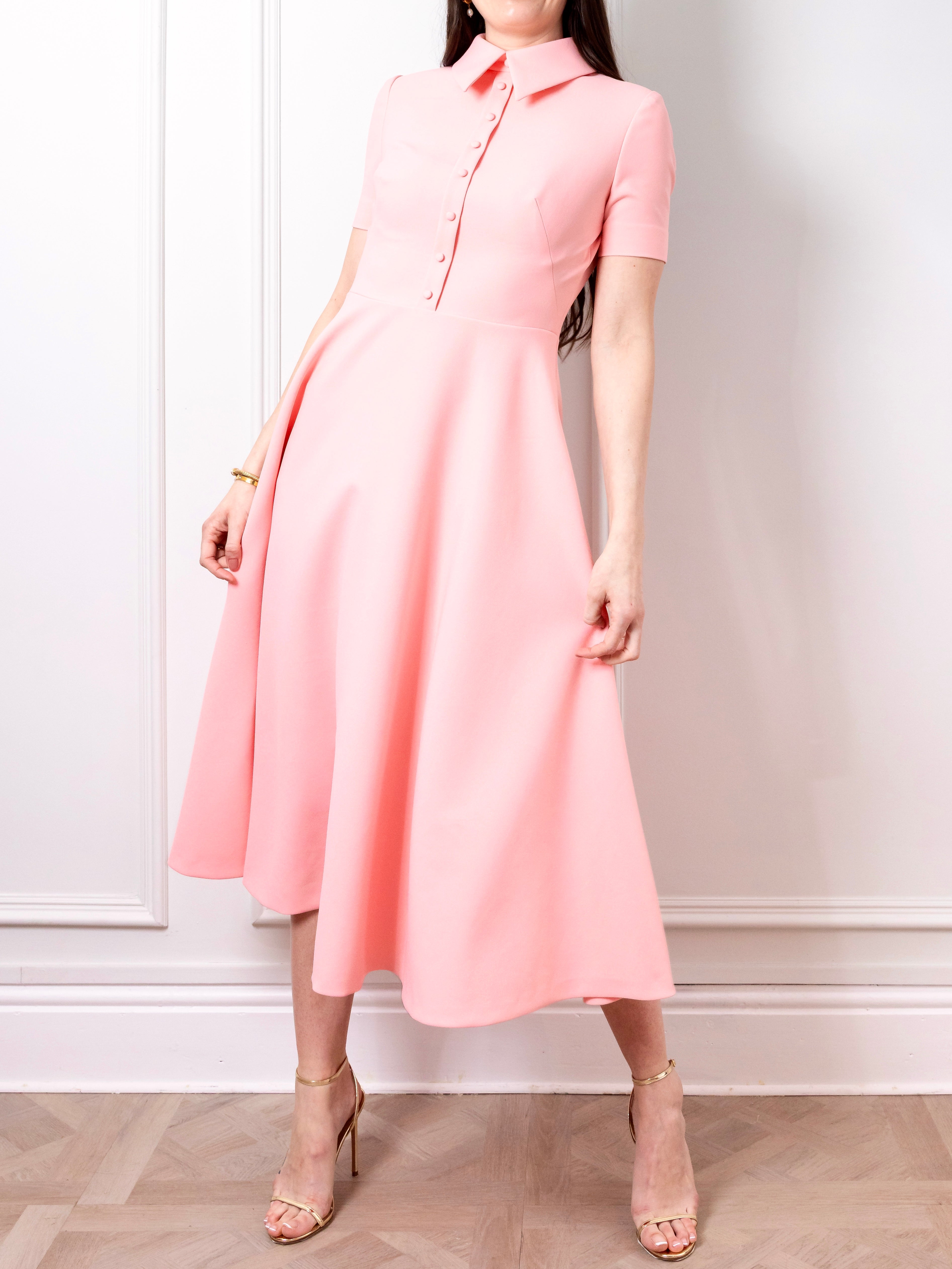 Margreta Dress - Soft coral – Claire Mischevani