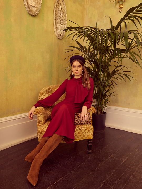 Chloe Skirt Suit - Emerald – Claire Mischevani